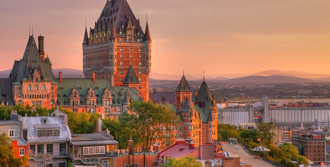 Toronto, Montreal, and Quebec City