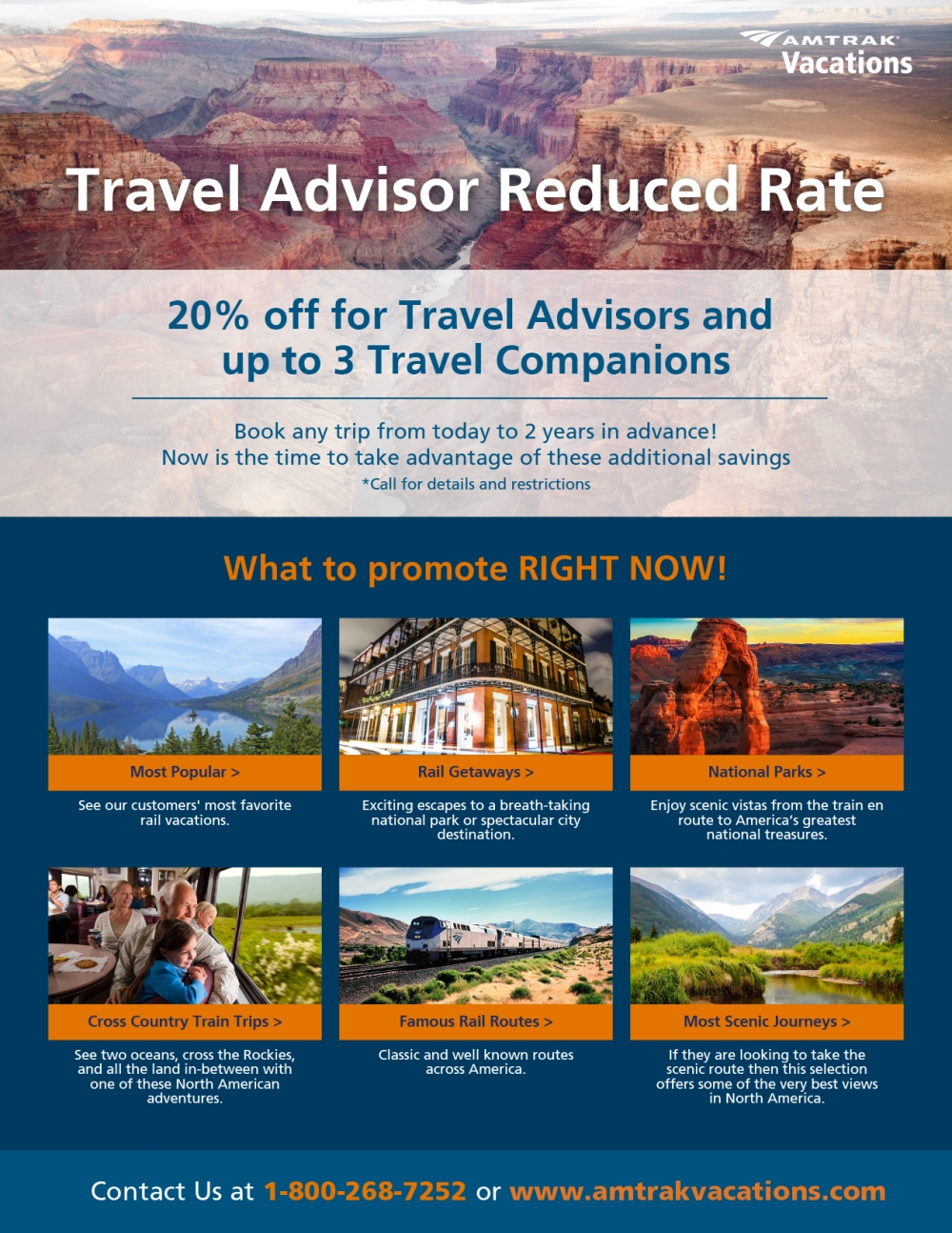 TA Trends | Amtrak Vacations®
